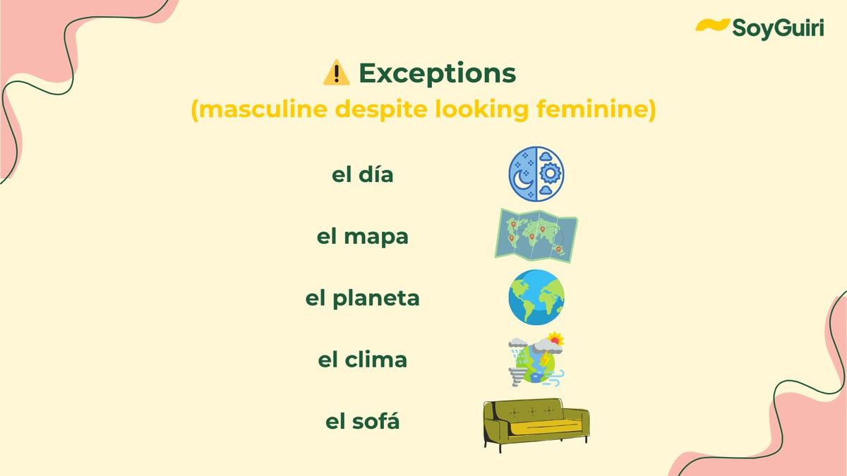 🧠 Words gender in Spanish: How to tell masculine, feminine or common words